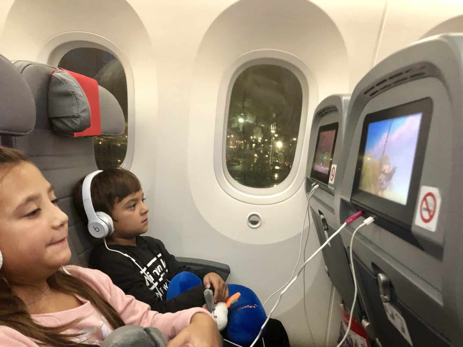 Surviving an Overnight Flight with Kids | Southern Snippets